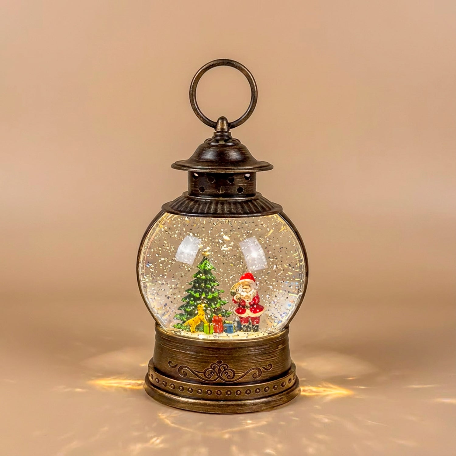 Buy Magical Christmas Snow Globe with Santa and Festive Tree - Perfect ...