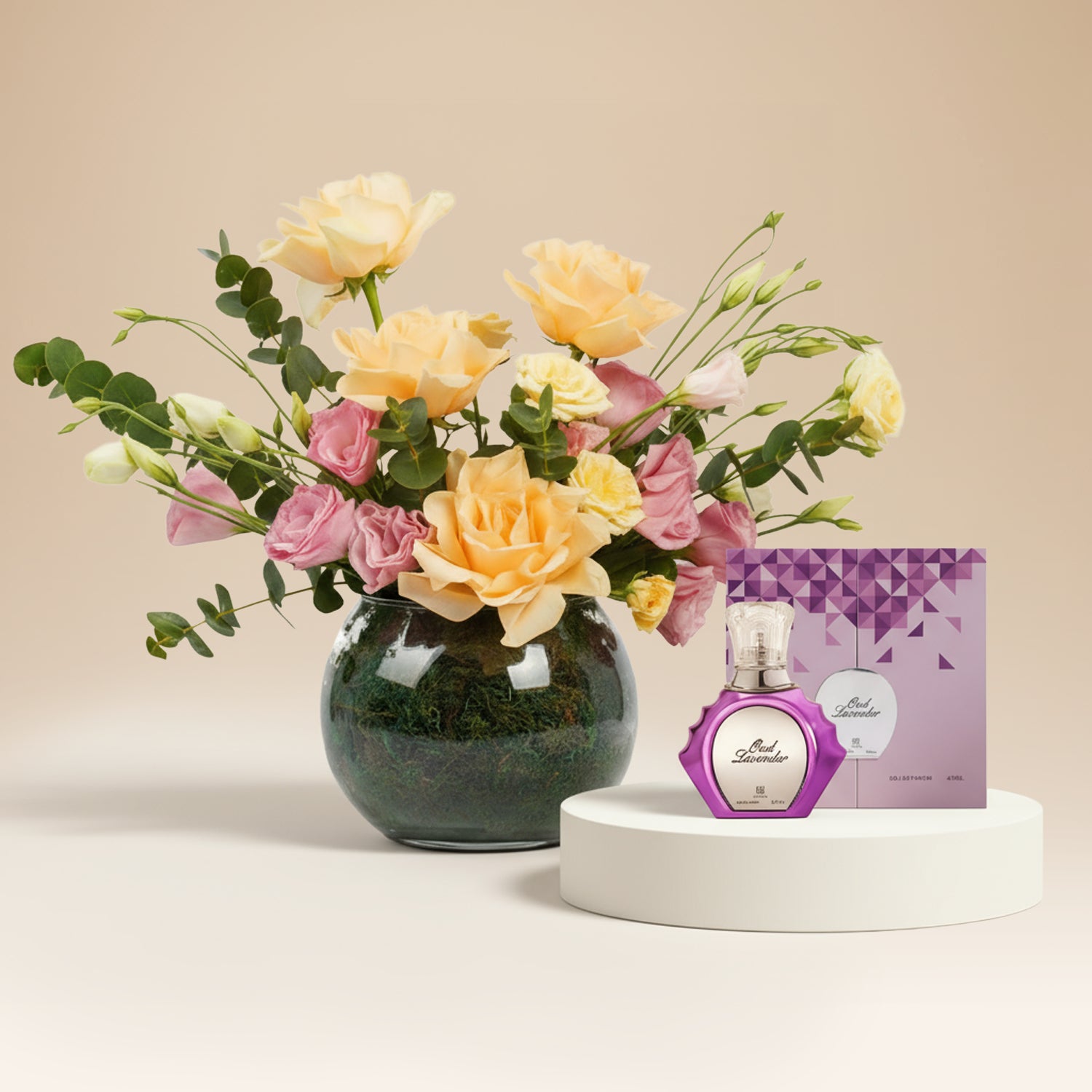 Buy Elegant Lavender Bliss: A Floral Symphony with Oud Lavender Perfume ...